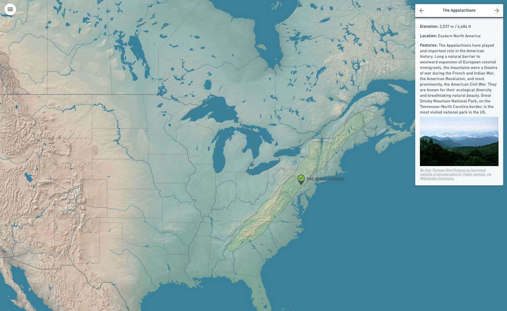 Onlea - Mountain Range Identification - University of Alberta